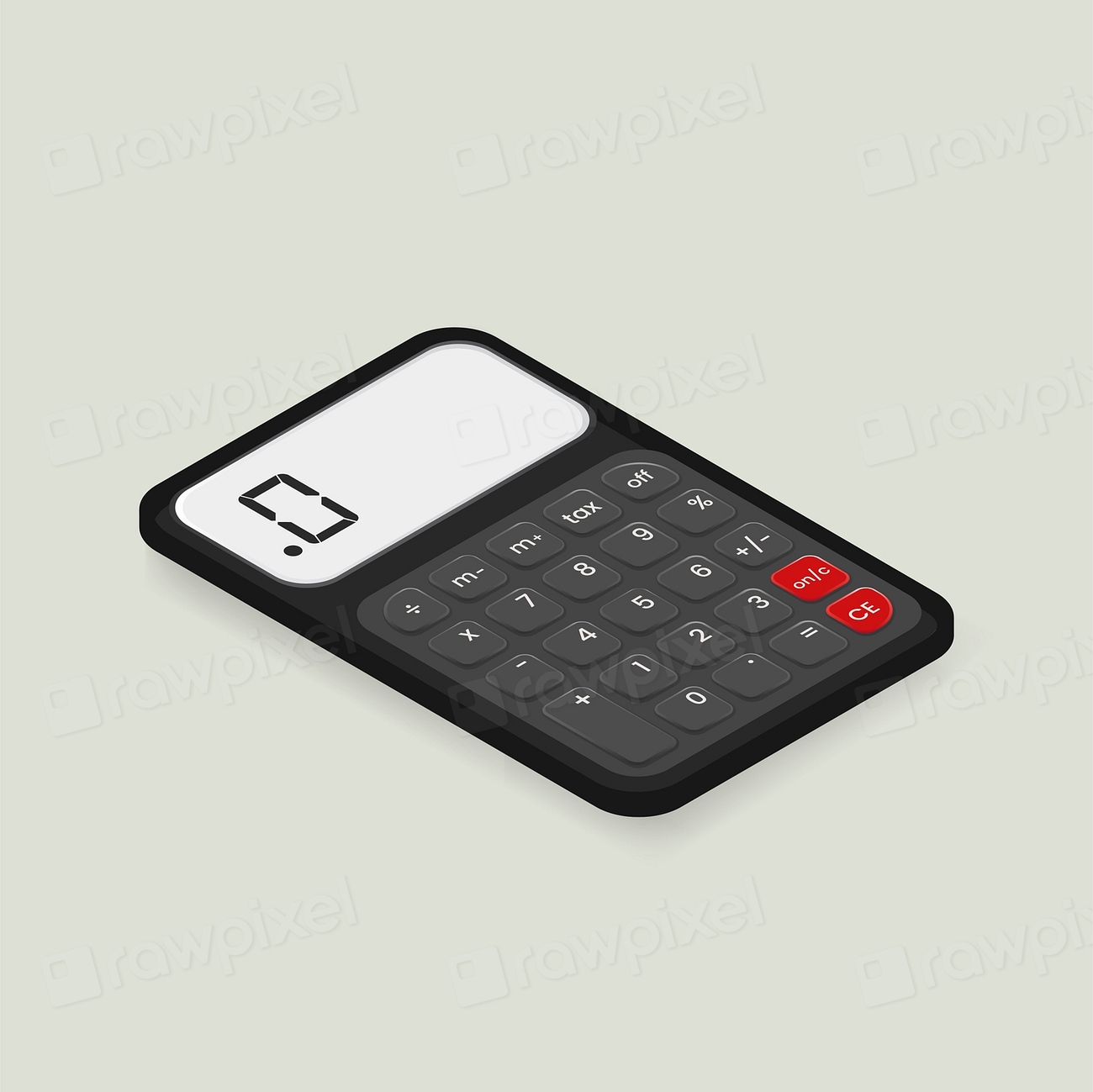 Vector image of calculator icon | Premium Vector - rawpixel