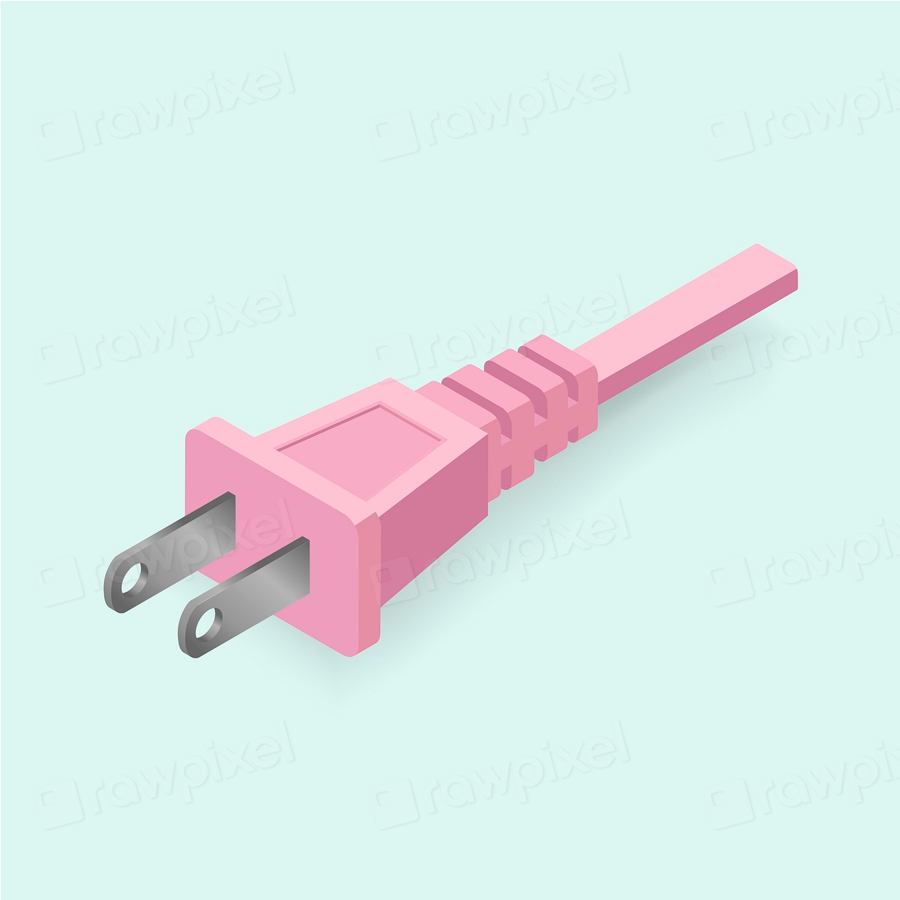 Vector icon of electric plug | Free Vector - rawpixel