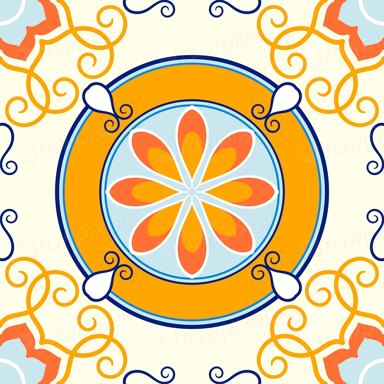 Illustration of tiles textured pattern | Premium Vector - rawpixel