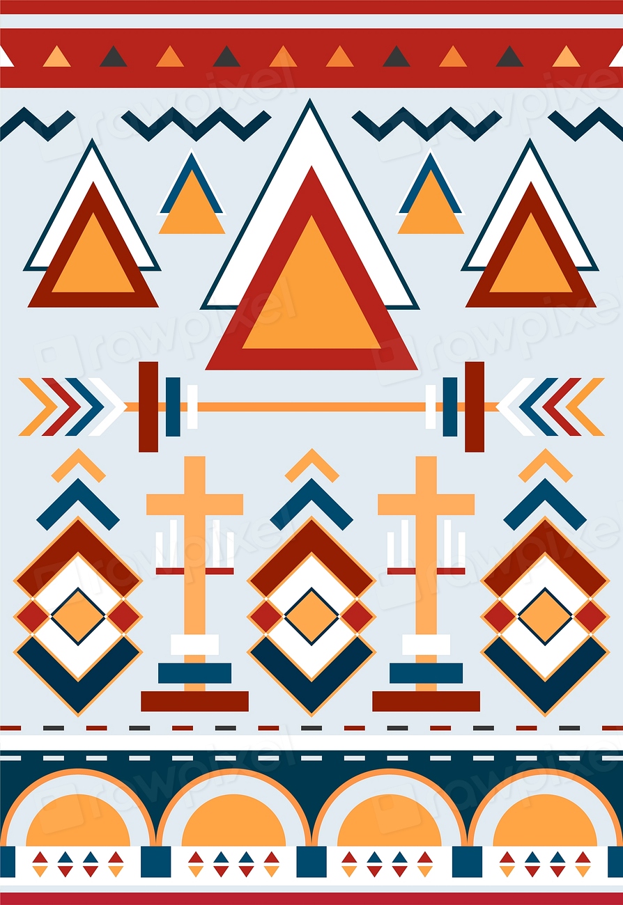 Illustration of ethnic pattern | Premium Vector - rawpixel