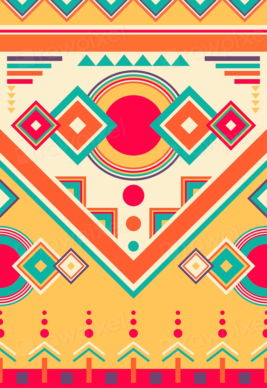 Illustration of ethnic pattern | Premium Vector - rawpixel