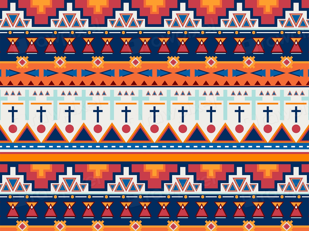 Illustration of ethnic pattern | Premium Vector - rawpixel