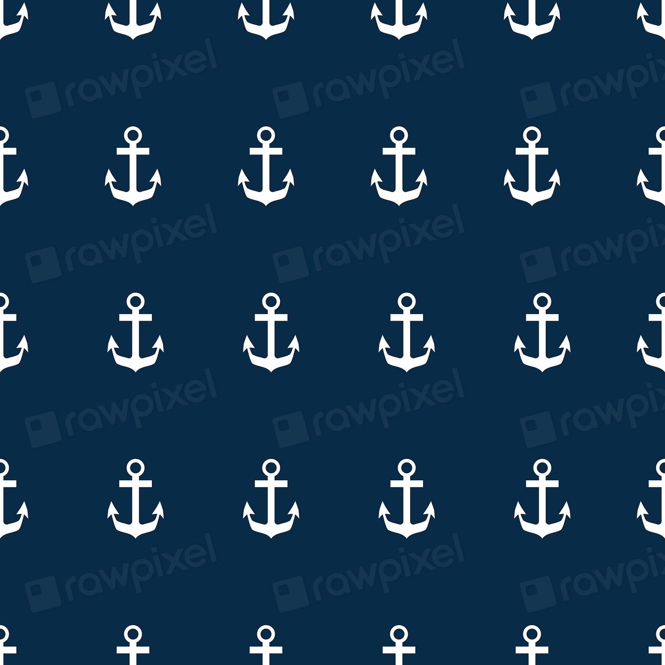 Anchor seamless pattern background psd | Premium PSD - rawpixel