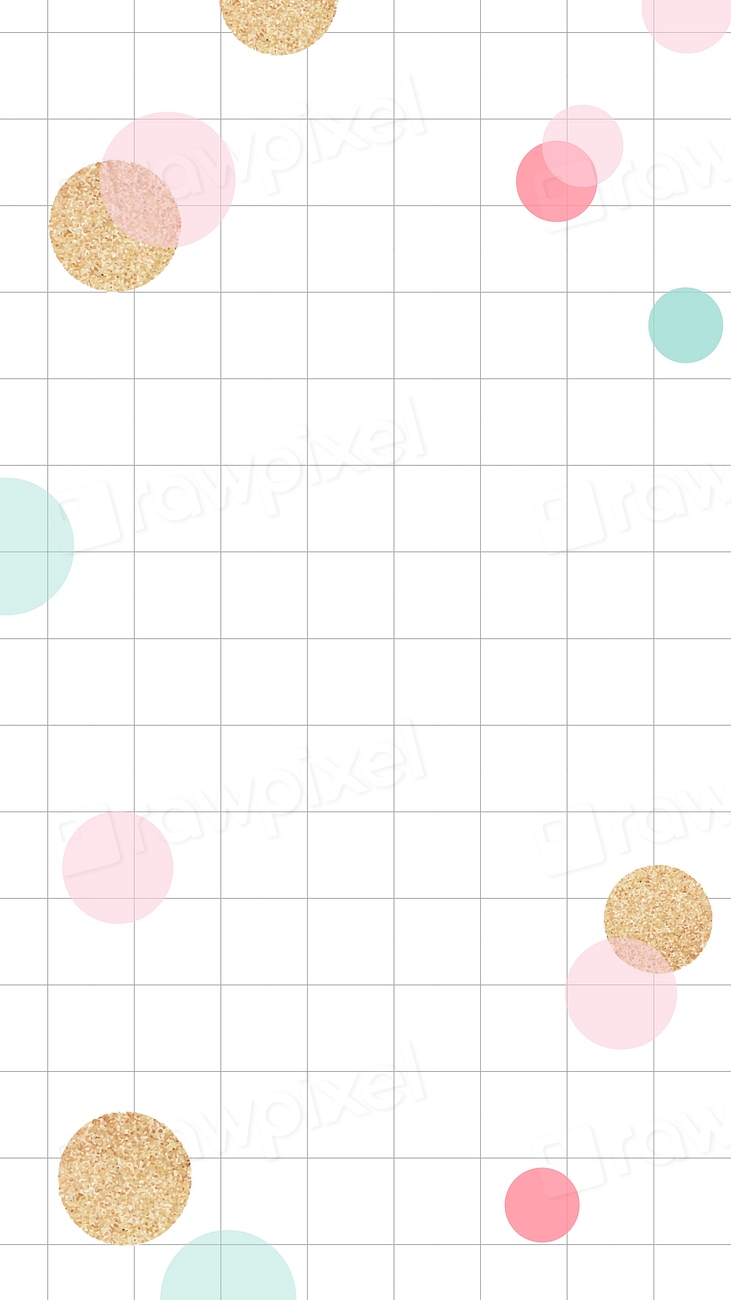 Cute celebration background, cute grid | Premium Vector - rawpixel