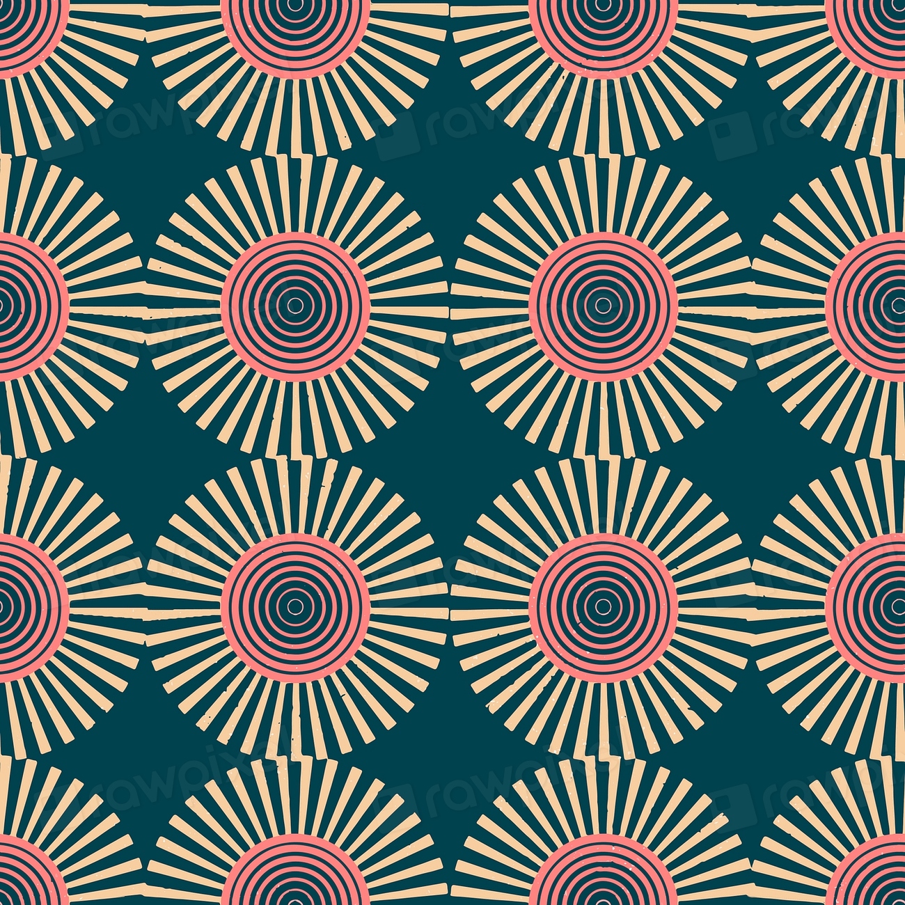 Retro pattern Instagram post background, | Premium Vector - rawpixel
