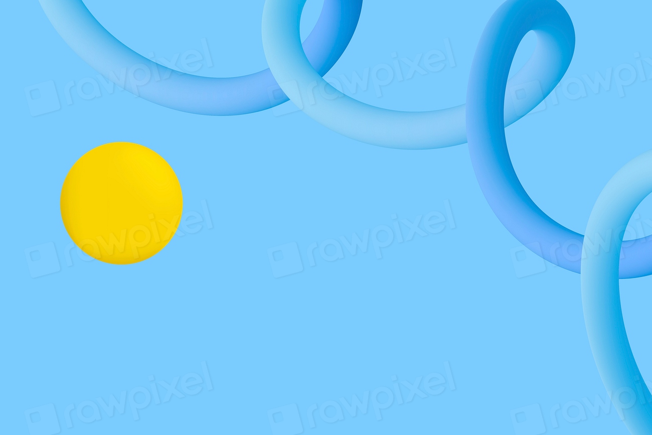 Blue squiggle background, 3D abstract | Premium Vector - rawpixel
