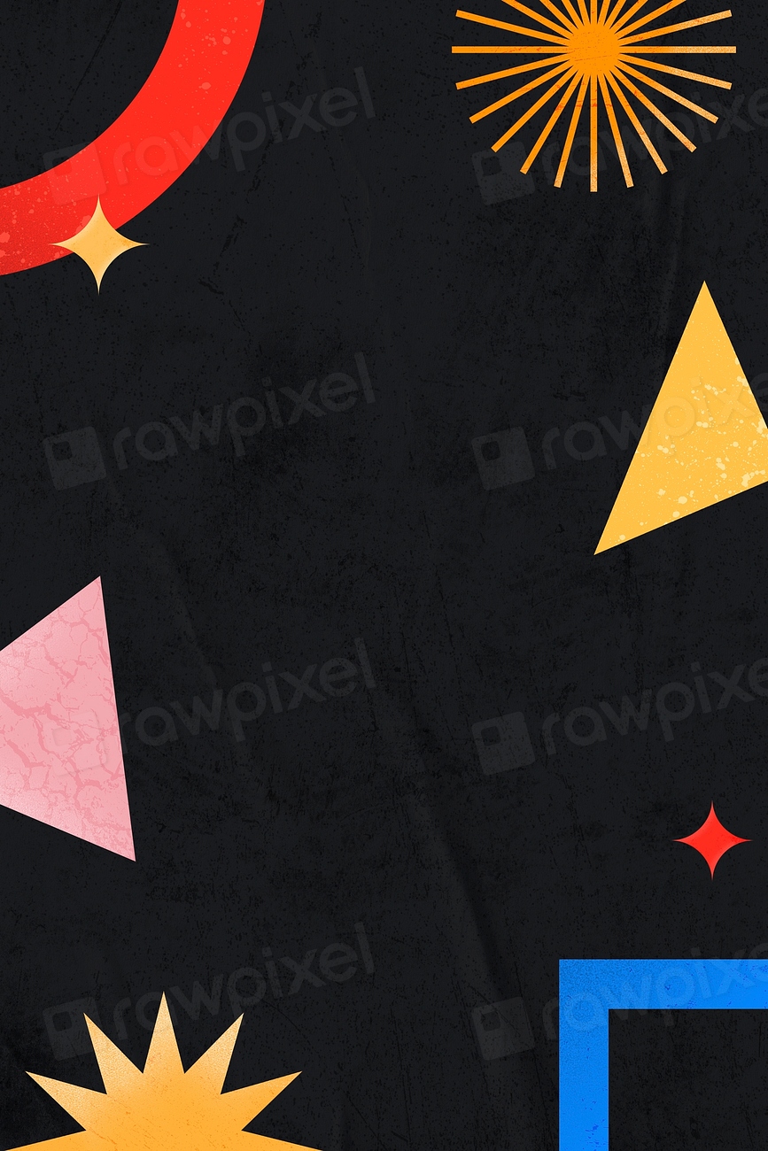 Shapes composition border frame background, | Premium PSD - rawpixel