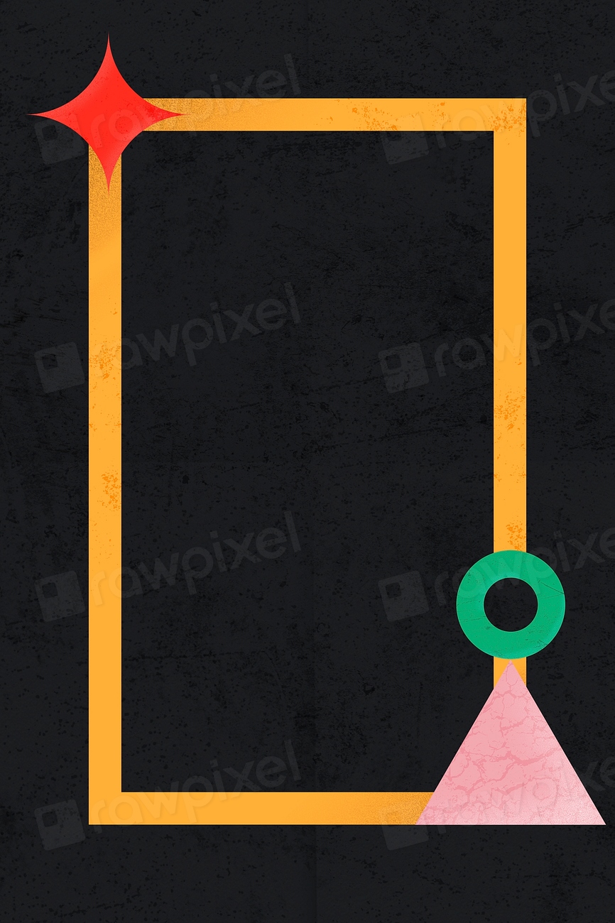 Rectangle geometric frame background, shapes | Premium PSD - rawpixel
