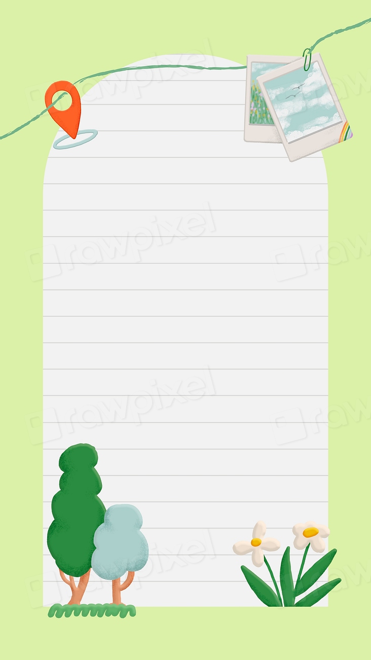 Green notepad, Instagram story background, | Free PSD - rawpixel