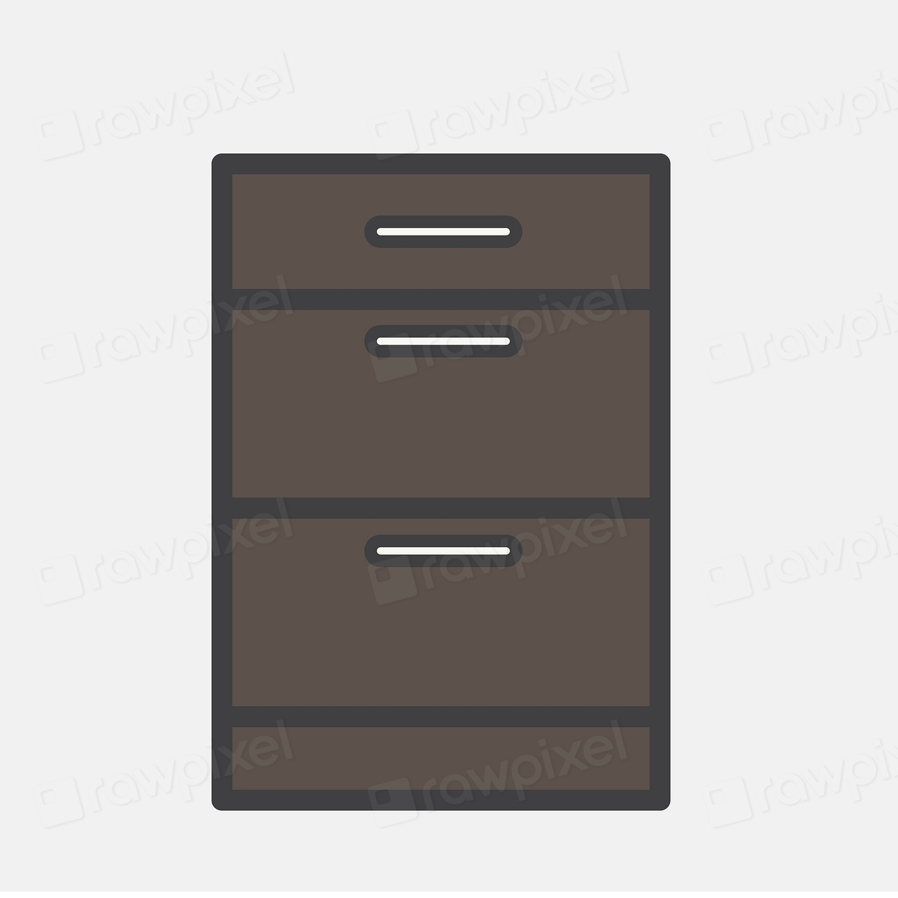 Illustration of document drawer | Premium Vector - rawpixel