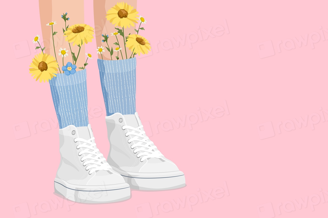 Woman's legs background, feminine illustration | PSD - rawpixel