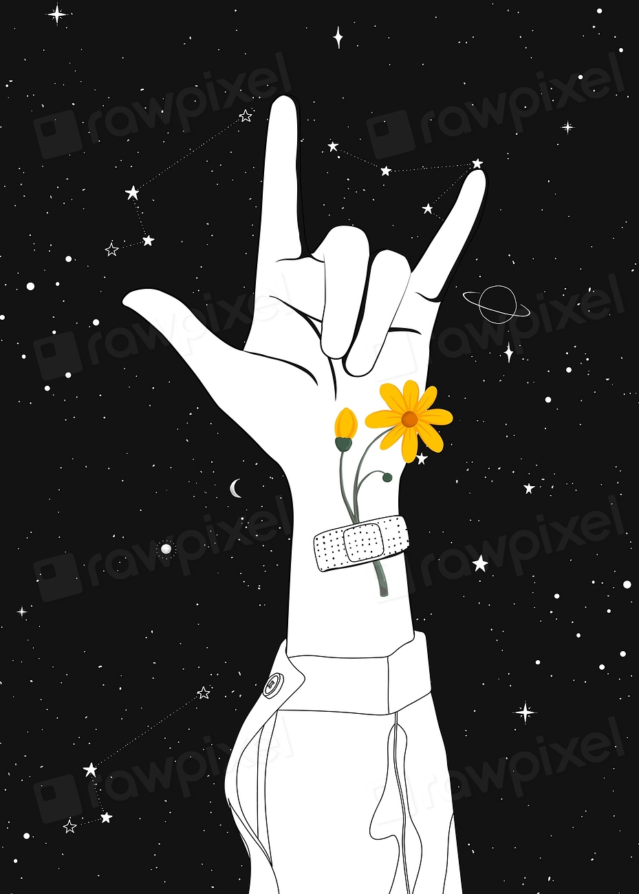 Love hand sign background, health | Premium Photo Illustration - rawpixel