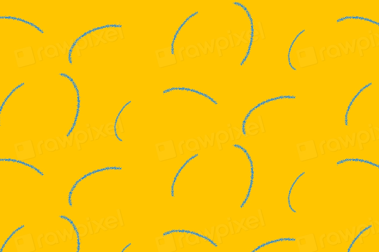 Abstract blue line pattern, yellow | Free PSD - rawpixel