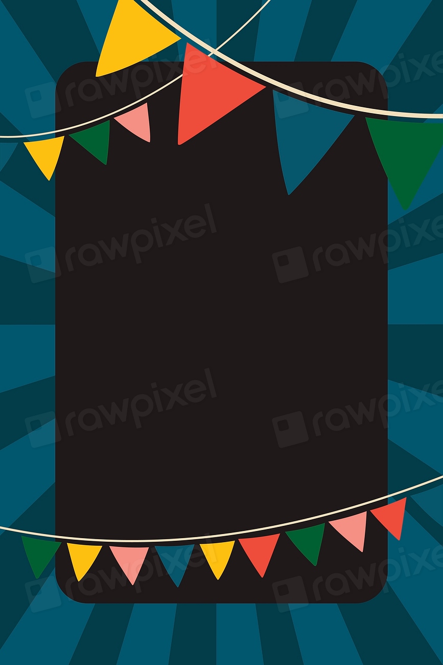 Vintage colorful frame design vector | Premium Vector - rawpixel