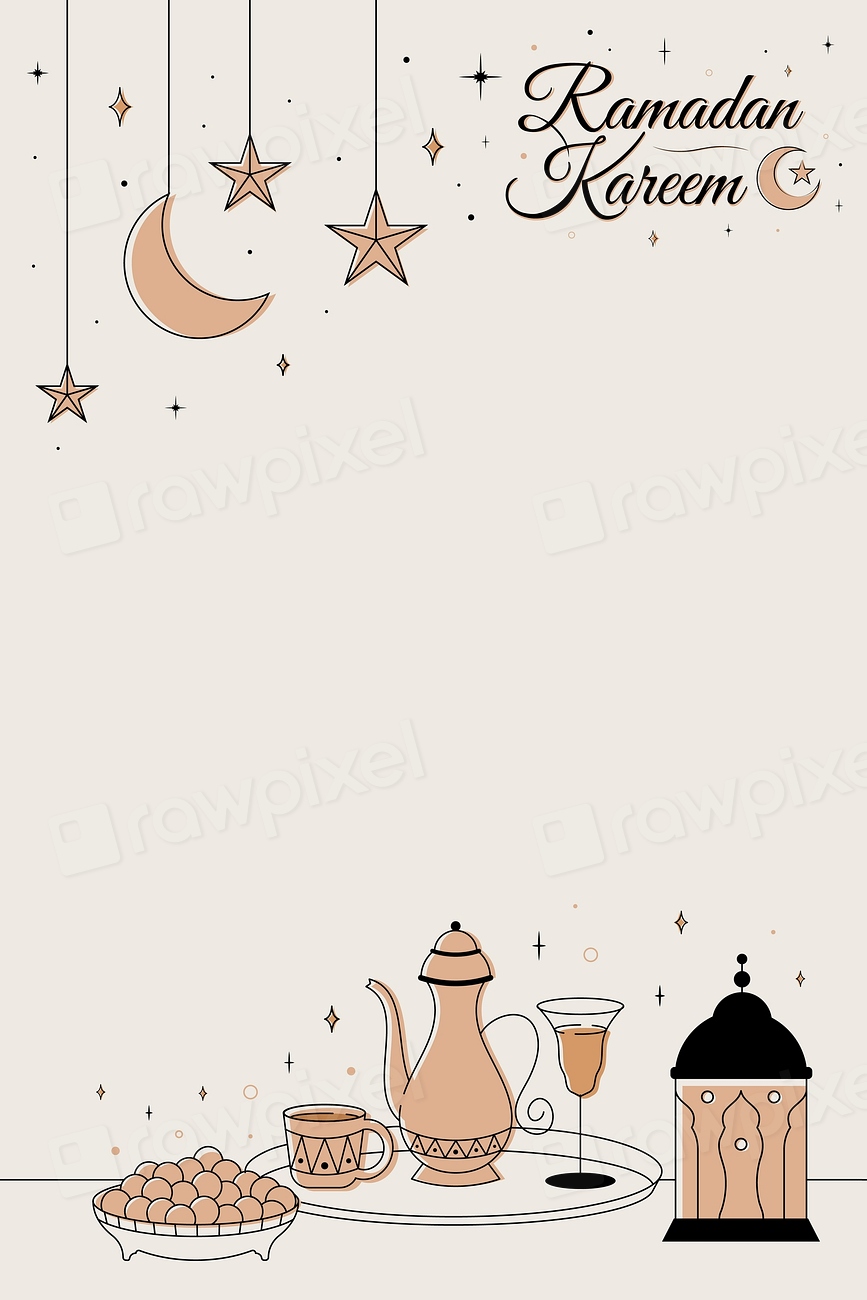 Ramadan background, aesthetic beige design | Premium Photo - rawpixel
