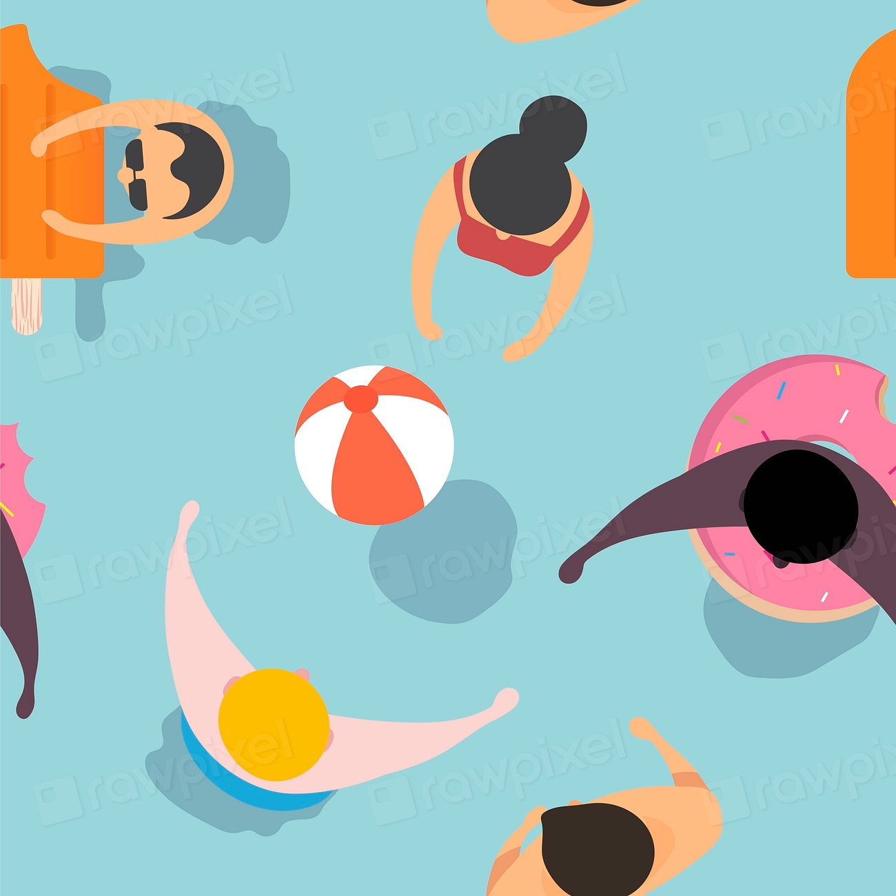 Vector of summer feel design | Premium Vector - rawpixel