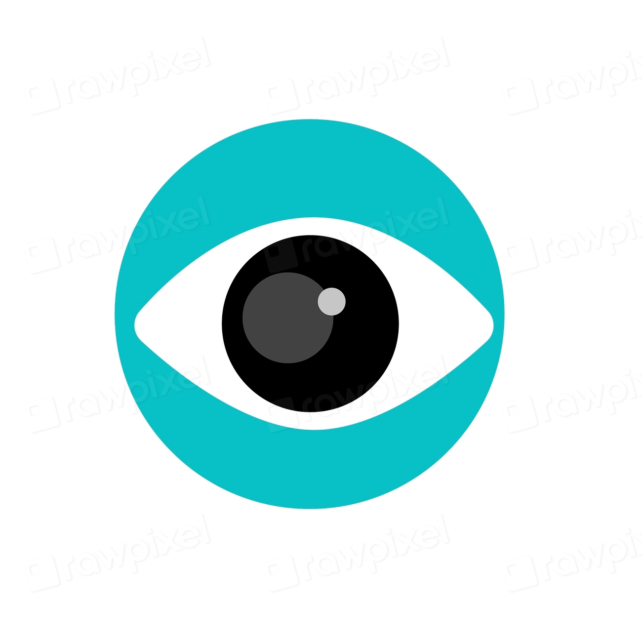 Illustration of eye icon | Free Icons - rawpixel