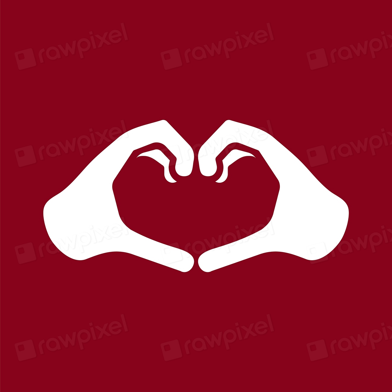 Isolated hands making heart shape | Premium Vector - rawpixel