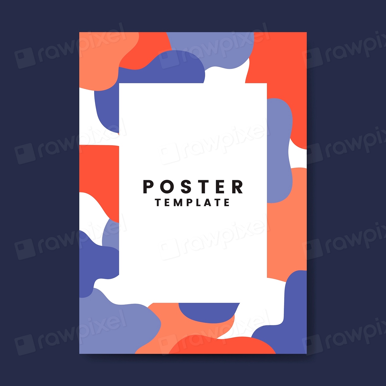 Cool and colorful poster template | Premium Vector - rawpixel