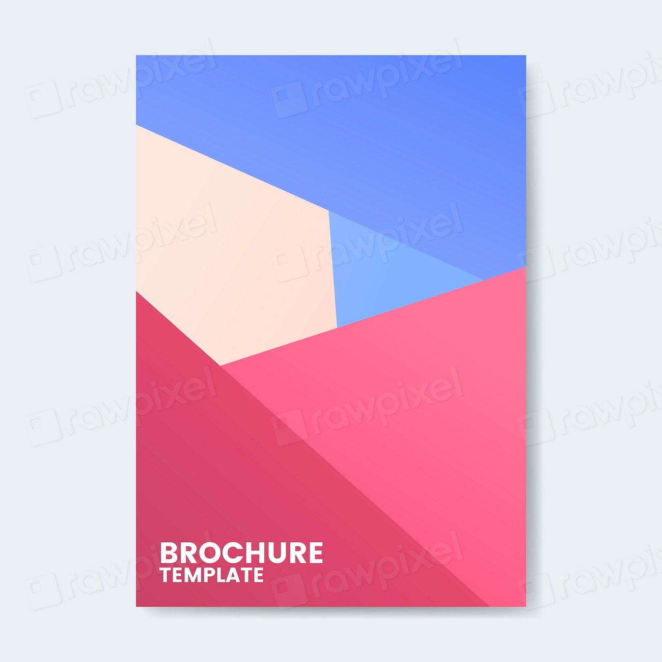 Modern colorful brochure template design | Free Vector - rawpixel