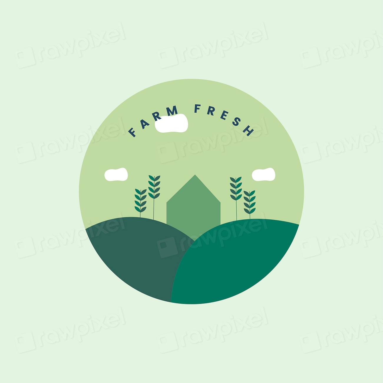 Farm fresh and organic icon | Premium Vector - rawpixel