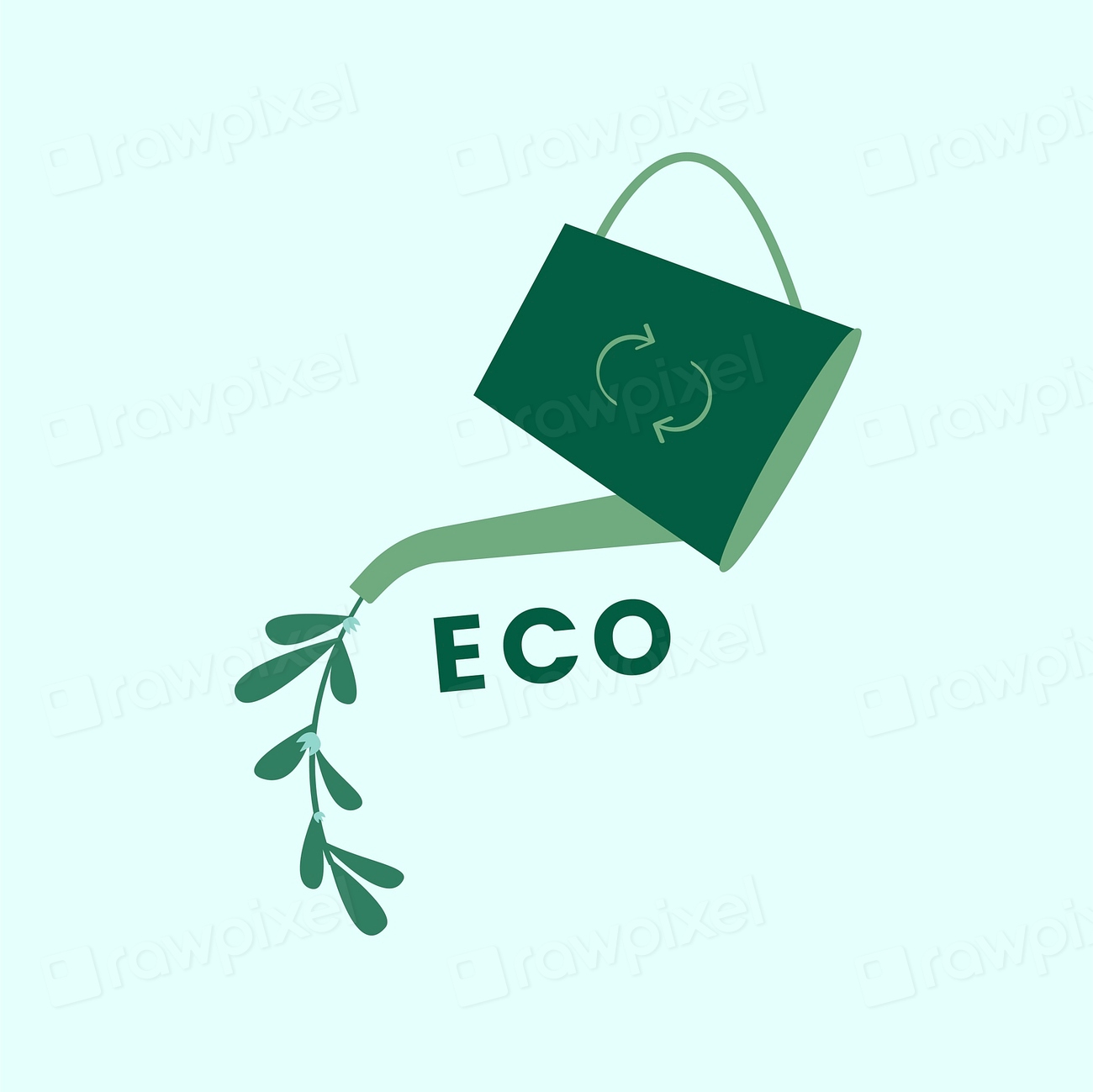 Recycled water system icon vector | Free Vector - rawpixel