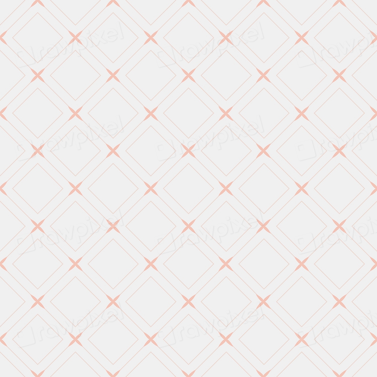 Seamless diamond pattern vector illustration | Premium Vector - rawpixel
