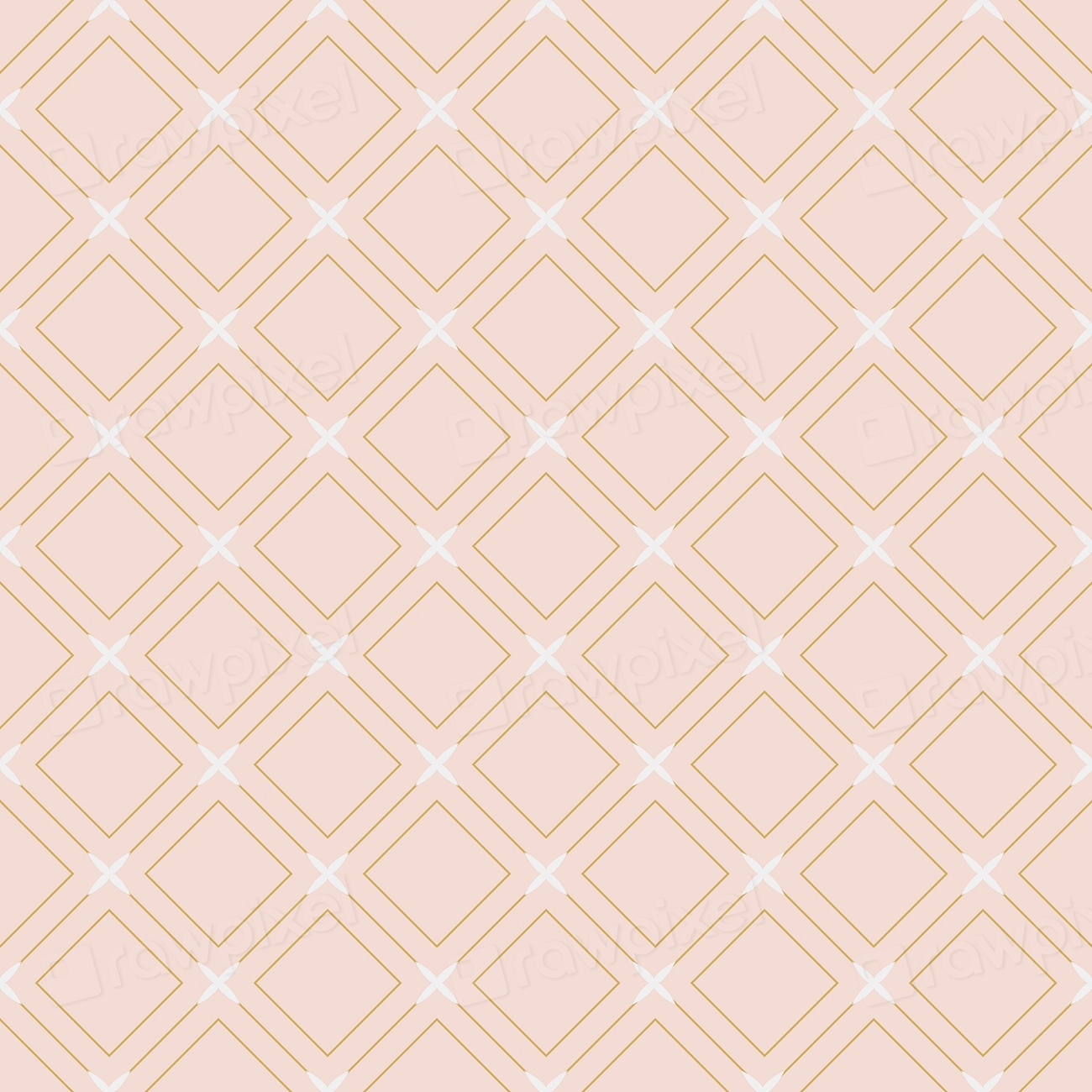 Seamless diamond pattern vector illustration | Premium Vector - rawpixel