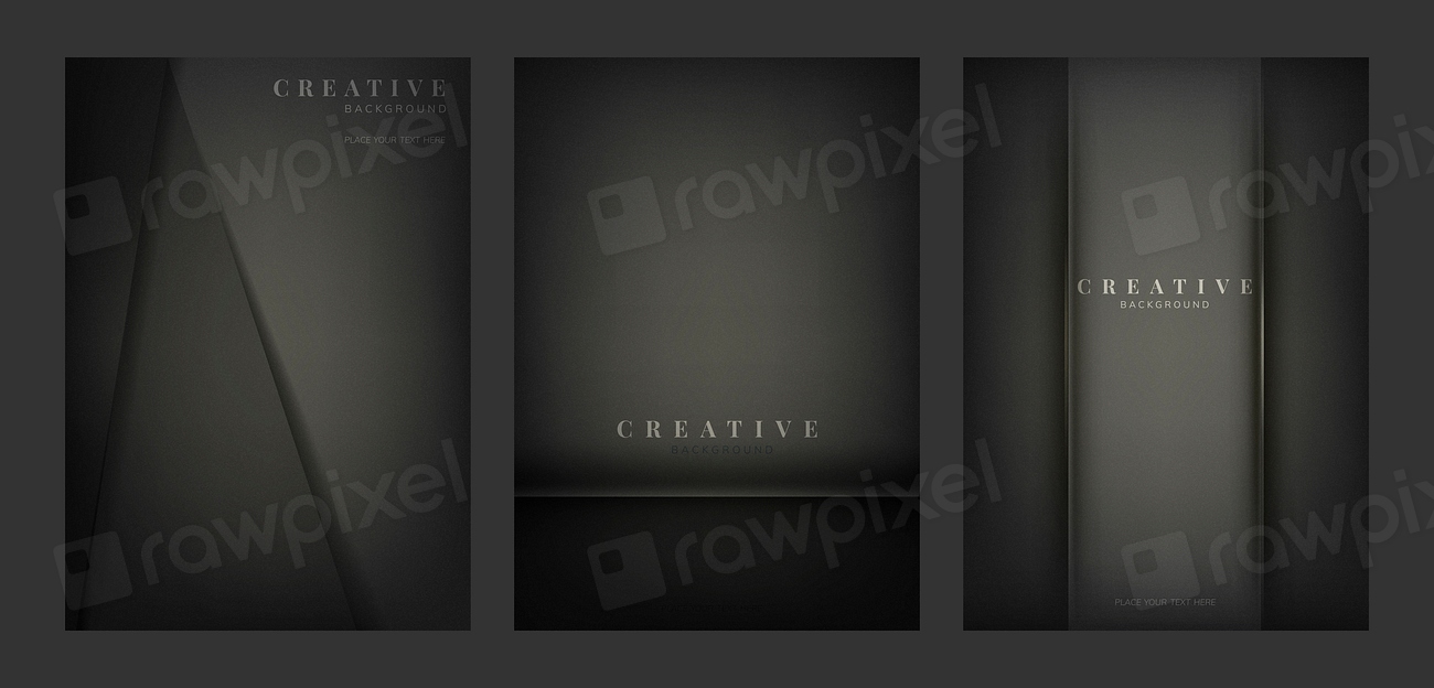 Set abstract creative background designs | Premium Vector - rawpixel