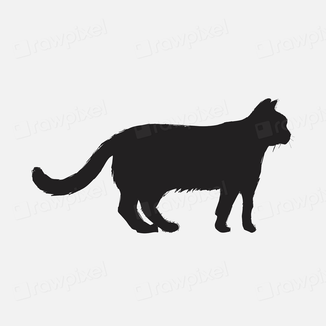Illustration drawing style of cat | Premium Vector - rawpixel