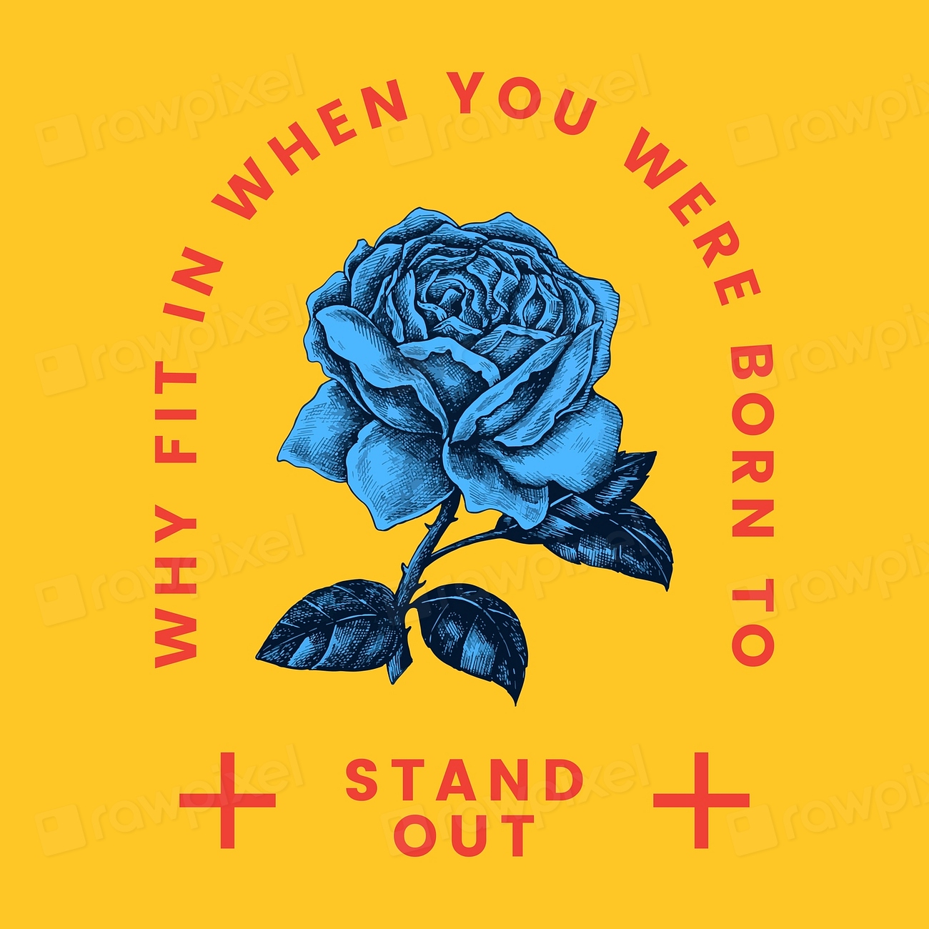 Stand rose logo design vector | Premium Vector - rawpixel