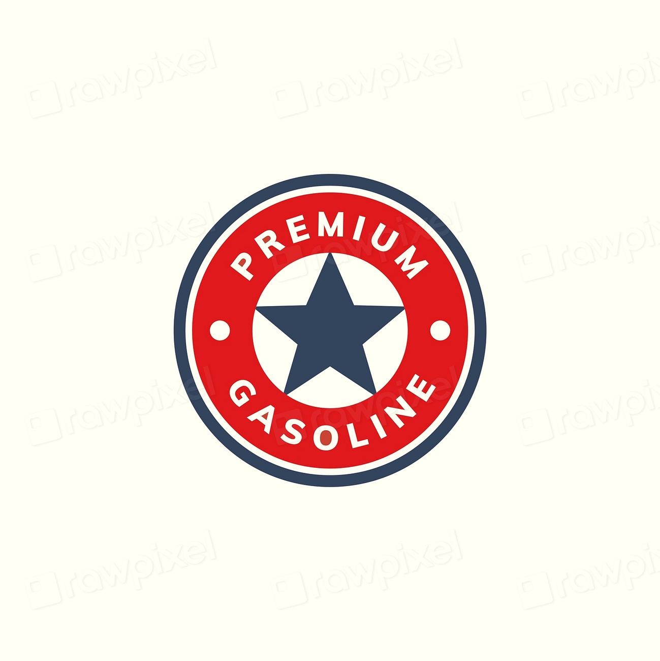 Premium gasoline banner icon illustration | Premium Vector - rawpixel