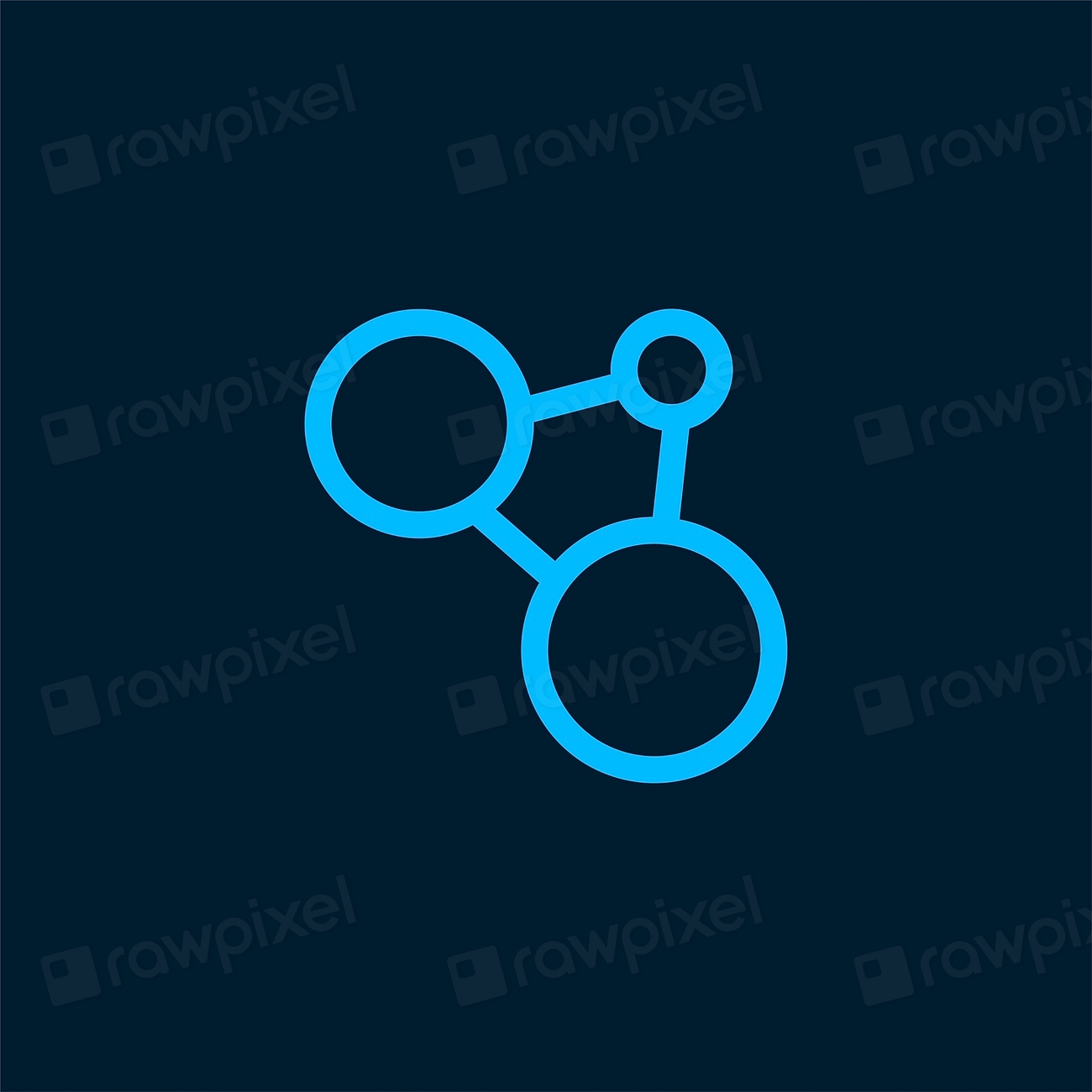 Connecting dots icon symbol vector | Free Icons - rawpixel