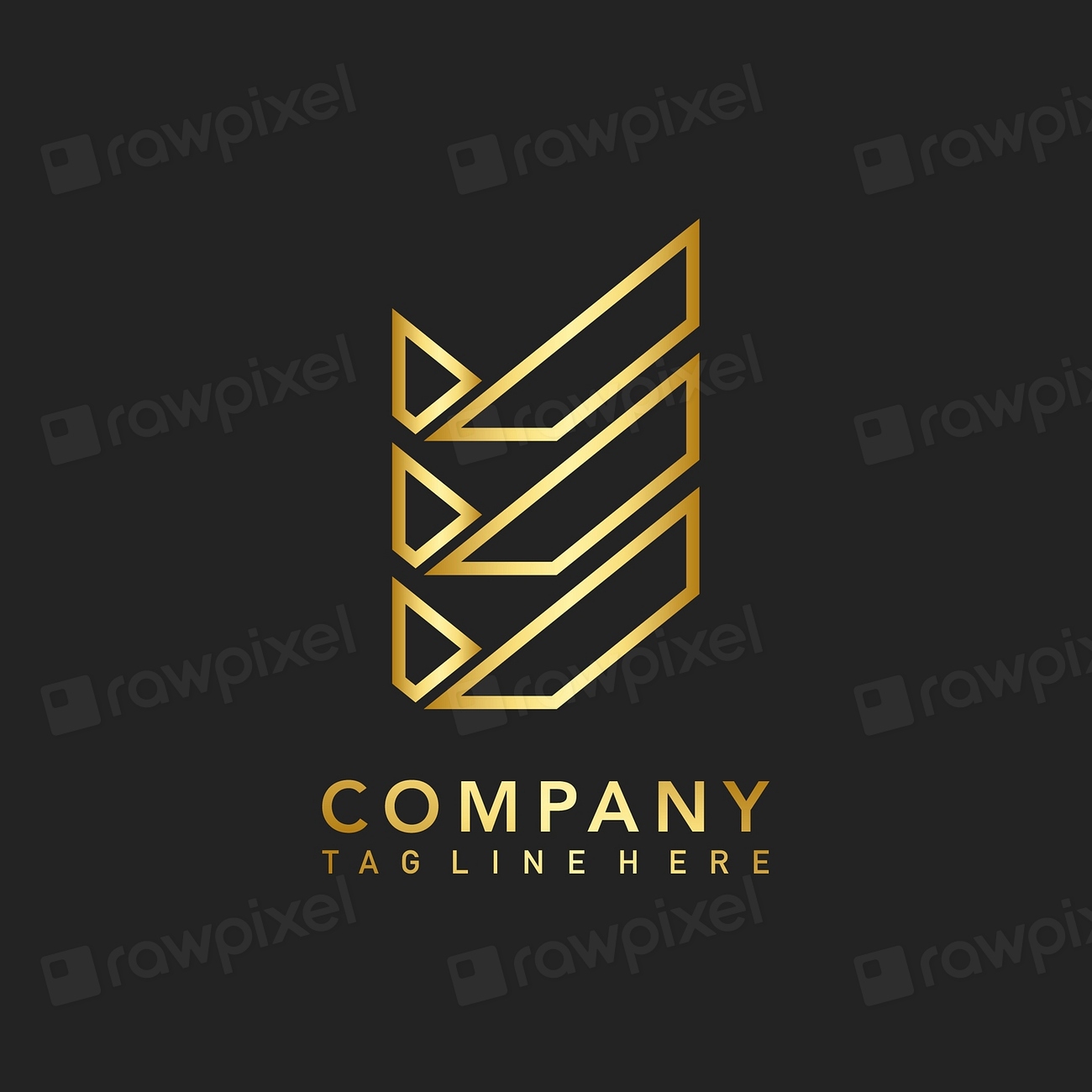 Modern company logo design vector | Premium Vector - rawpixel