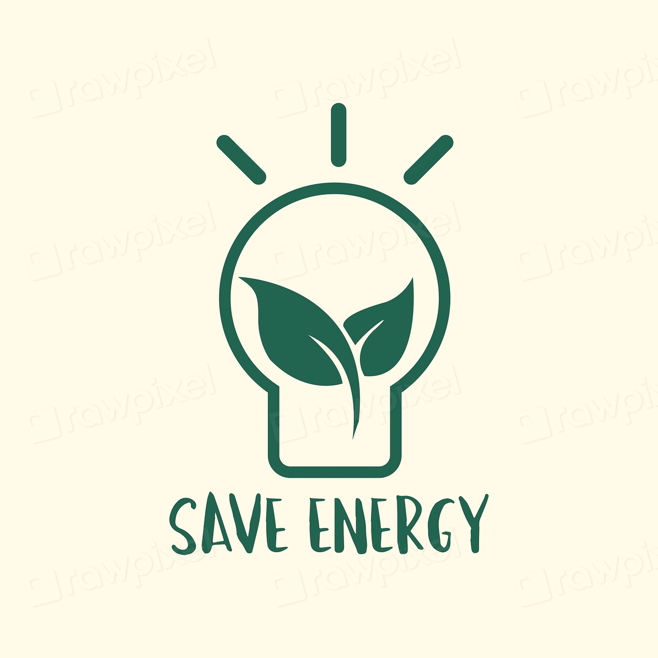 Save energy campaign light bulb | Premium Vector - rawpixel