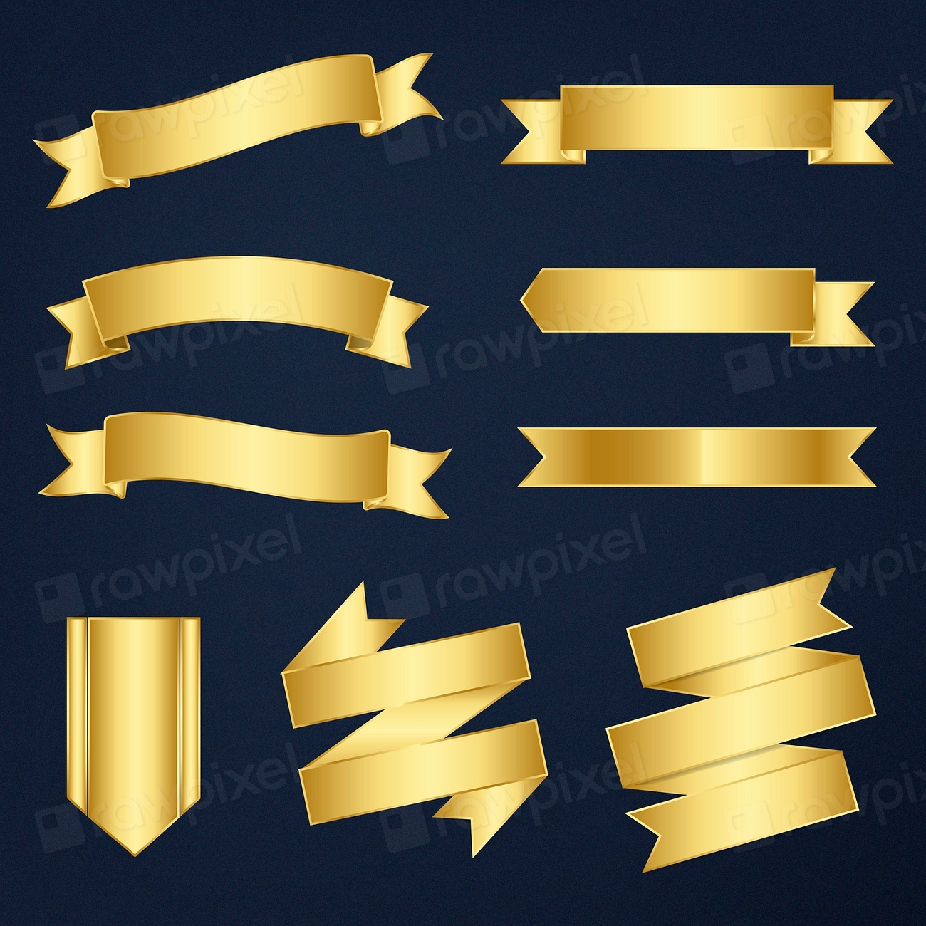 Set of mixed banners vector | Premium Vector - rawpixel