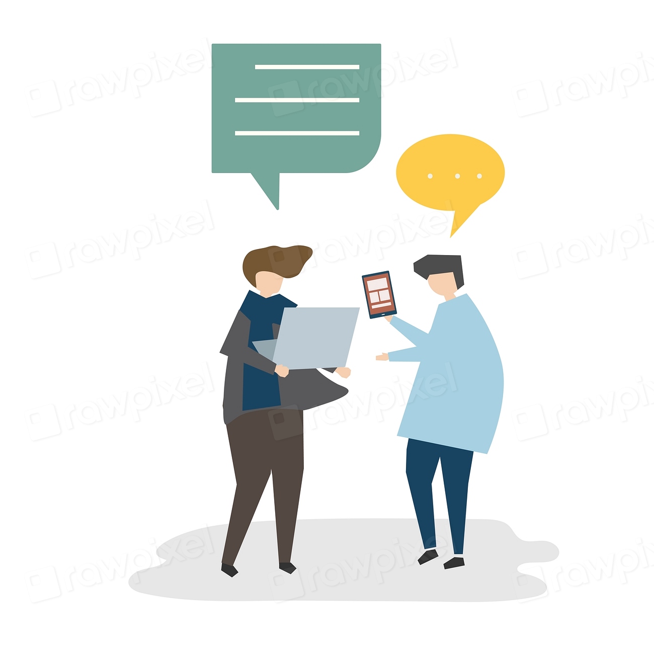 Illustration avatar social network concept | Premium Photo - rawpixel