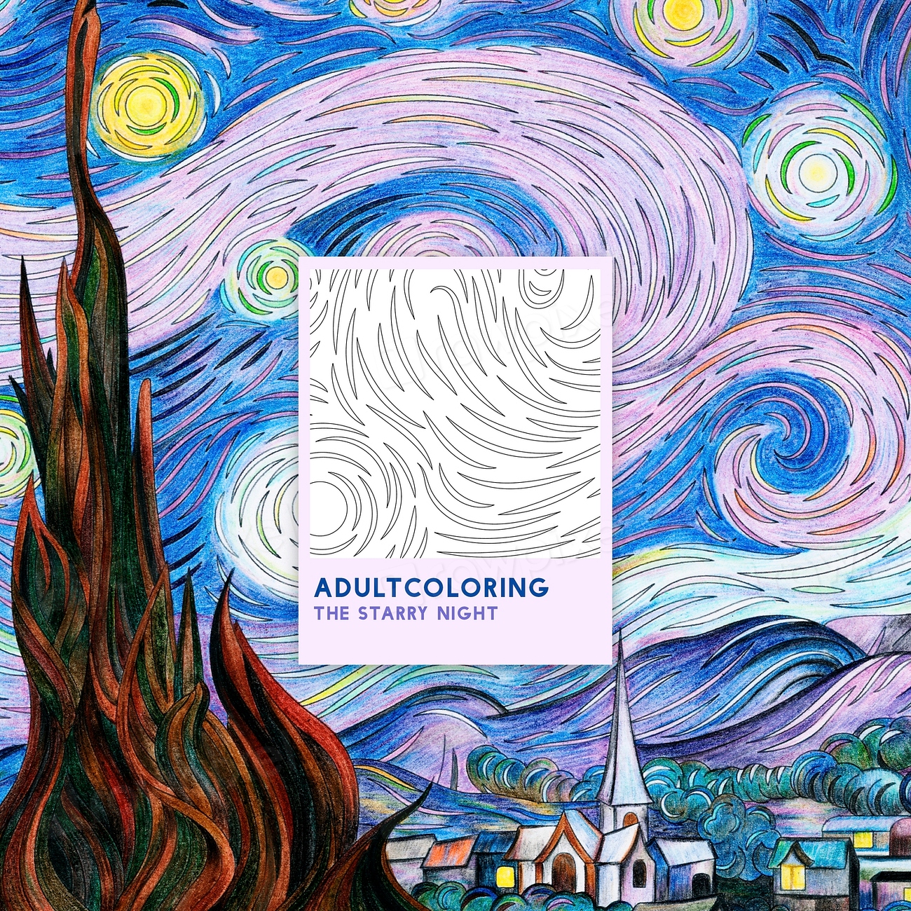 The Starry Night (1889) by Vincent | Free Photo - rawpixel