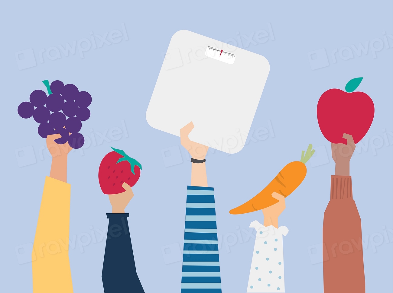 Hands holding healthy lifestyle items | Premium Photo - rawpixel