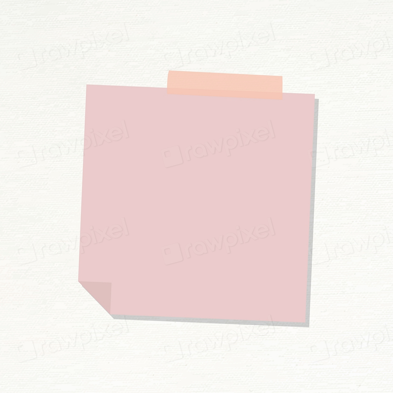 Pastel pink notepaper journal sticker | Premium Vector - rawpixel