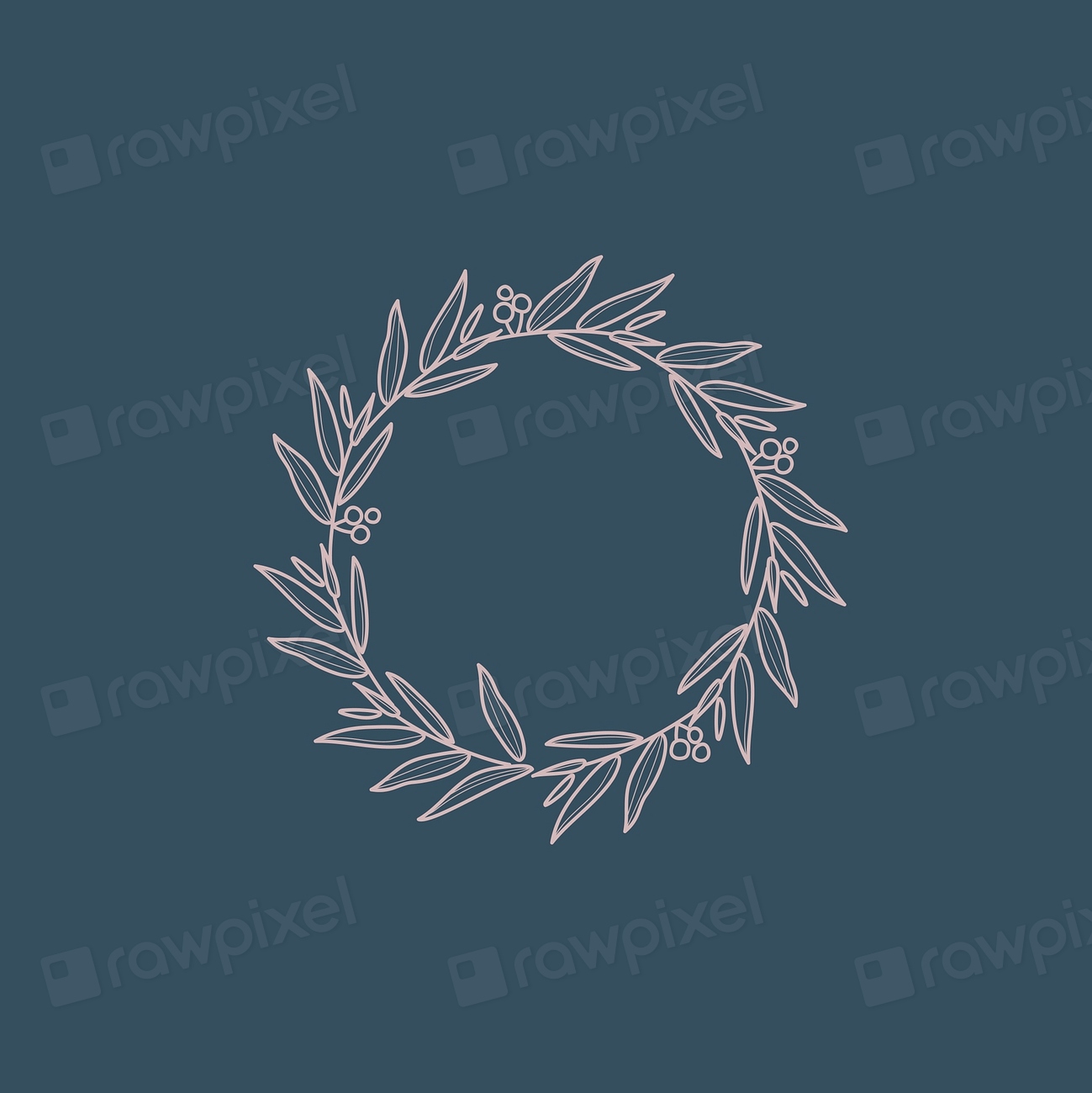 Botanical frame design element vector | Premium Vector - rawpixel