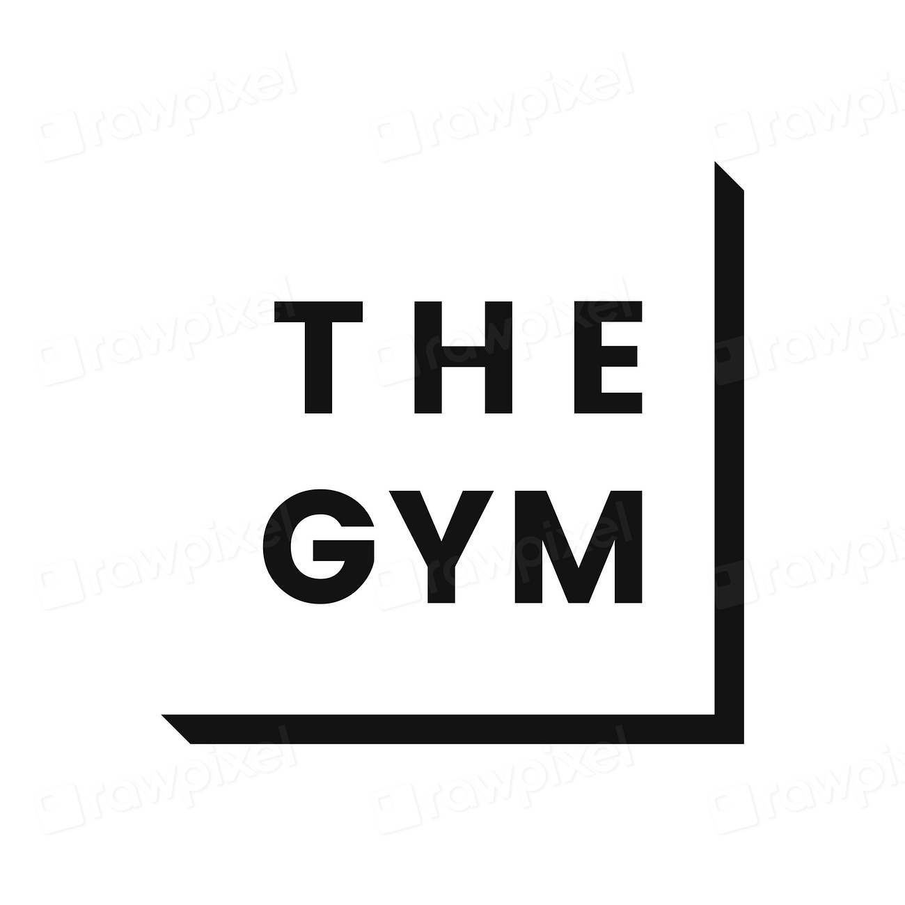 The gym logo inspiration vector | Premium Vector - rawpixel