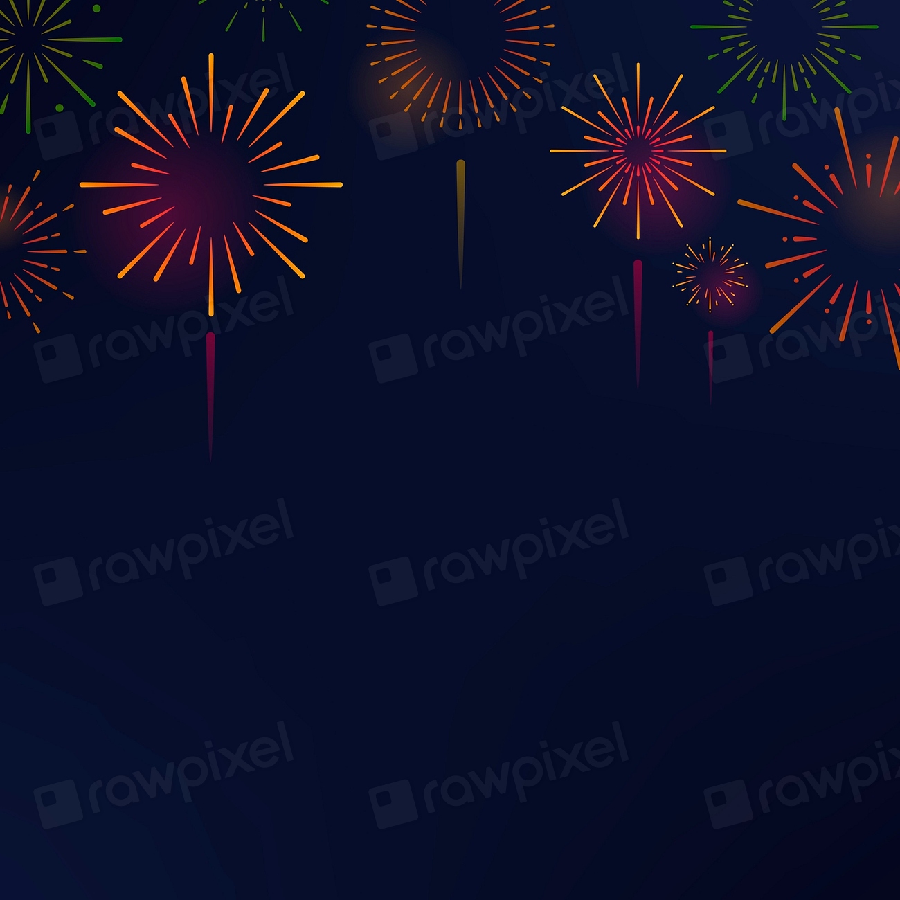 Firework explosions background design vector | Premium Vector - rawpixel