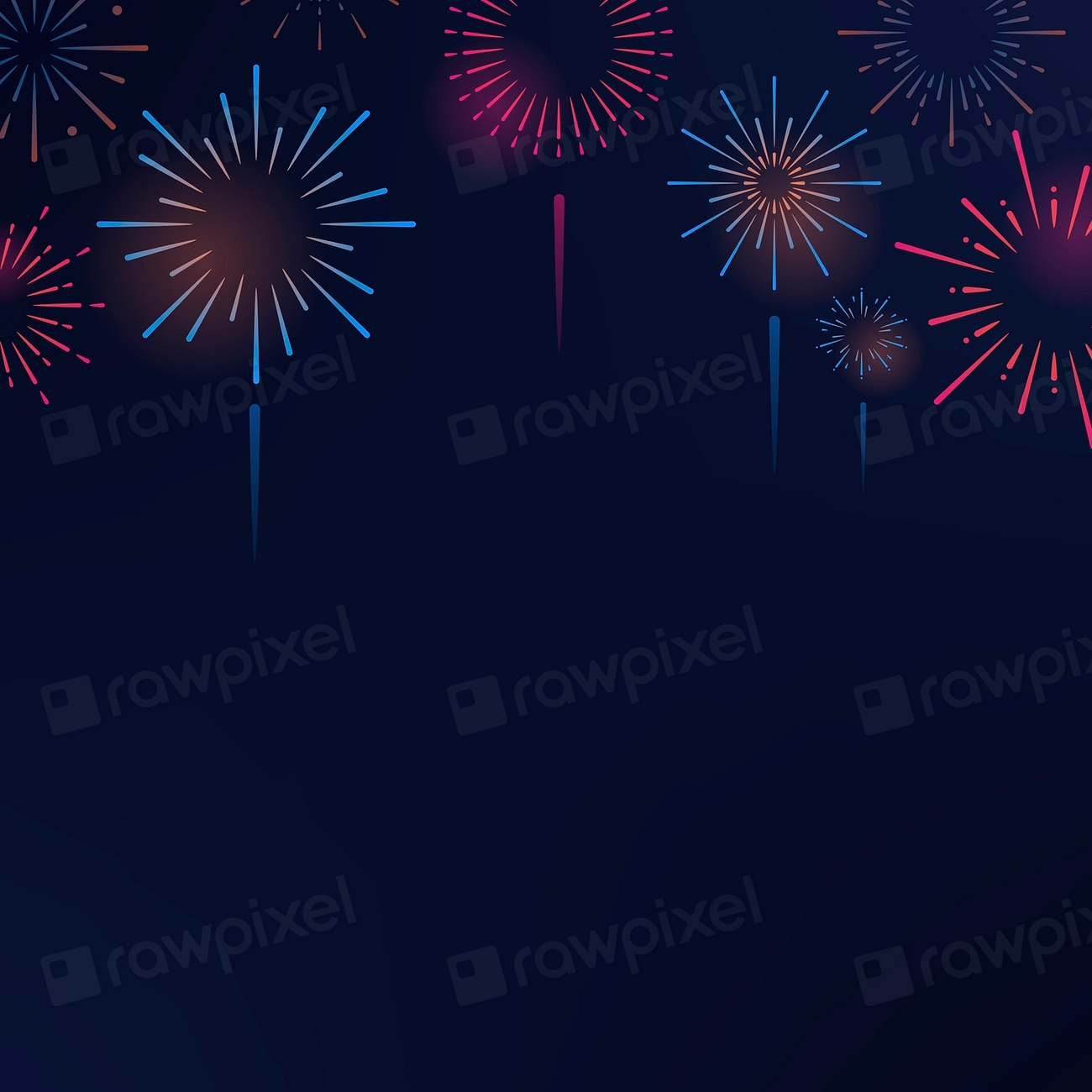 Firework explosions background design vector | Premium Vector - rawpixel