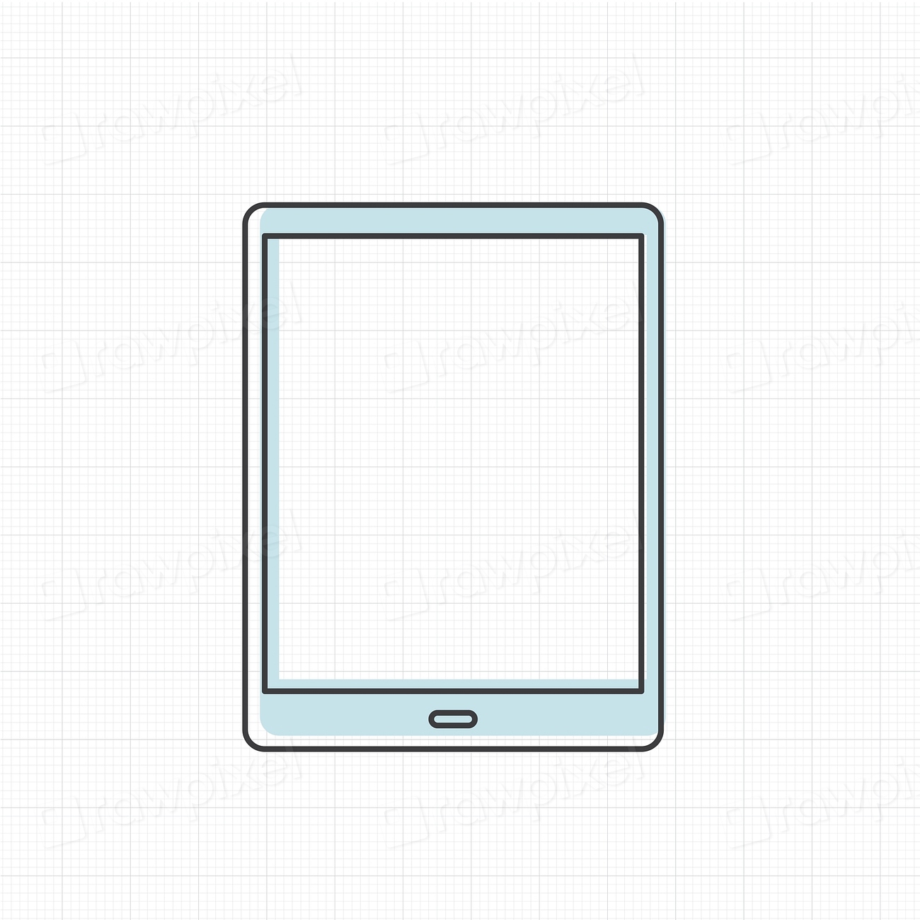 Vector of digital tablet icon | Premium Vector - rawpixel