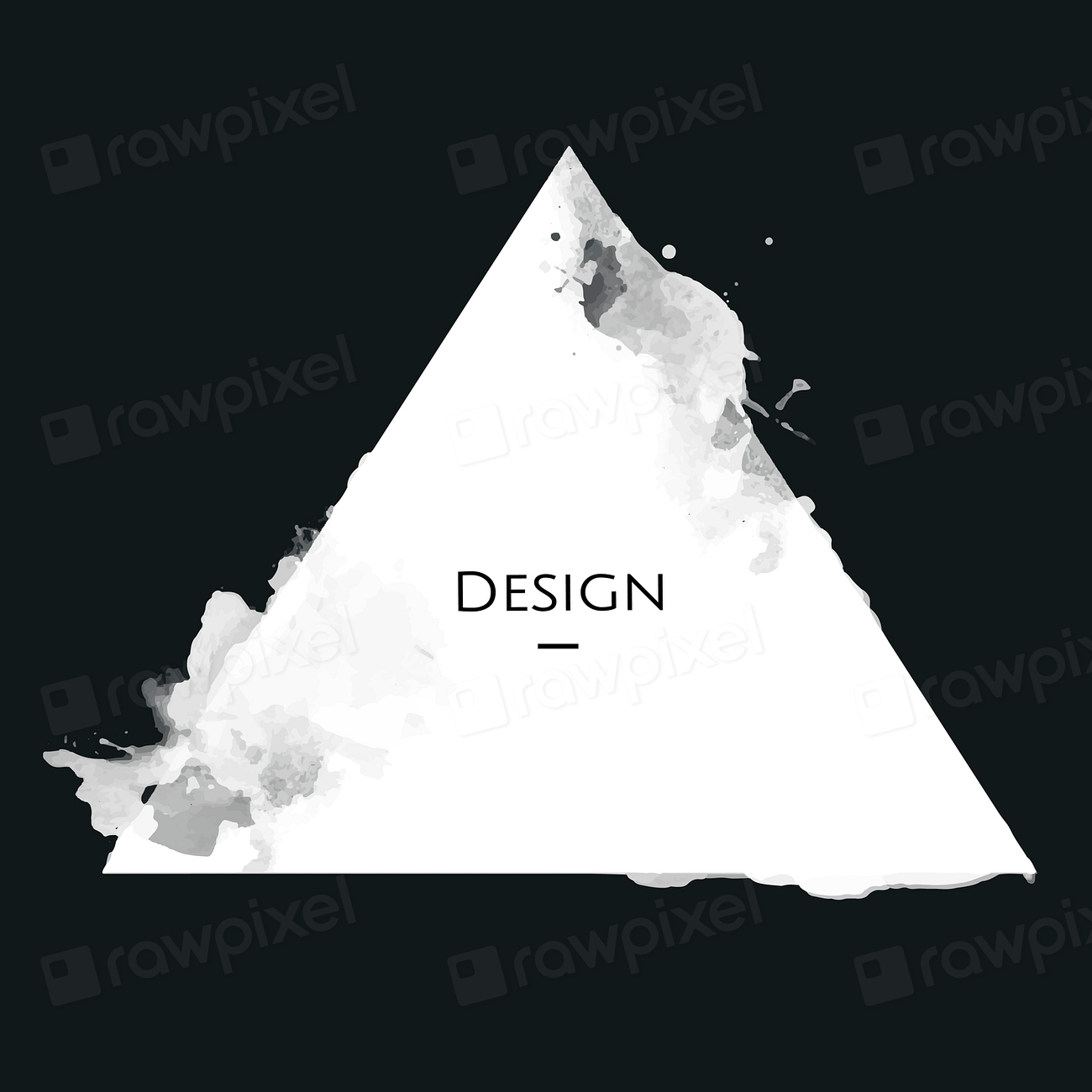 Announcement triangle Badge template design | Premium Vector - rawpixel