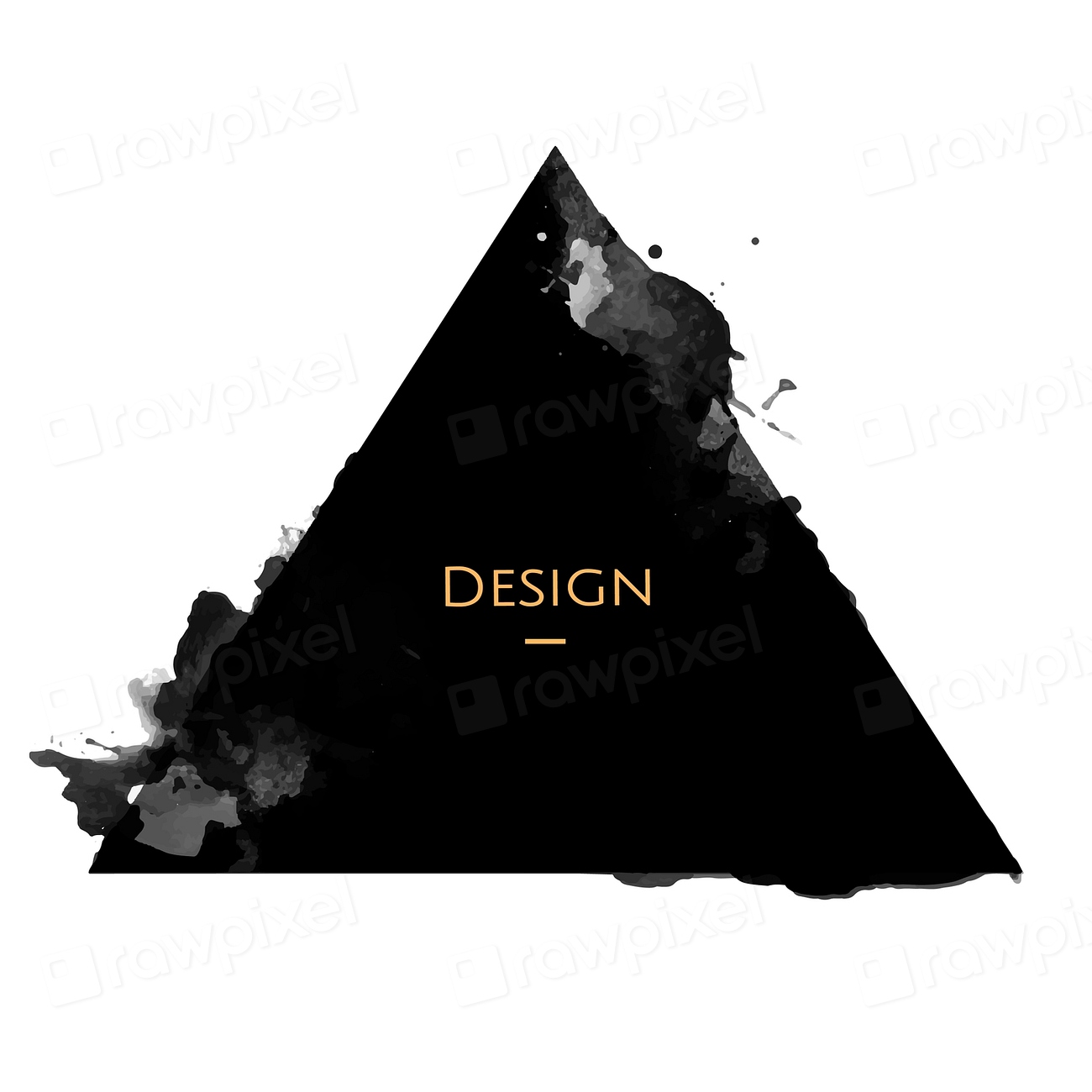 Announcement triangle Badge template design | Free Vector - rawpixel