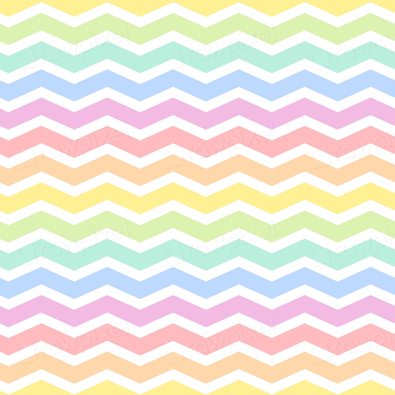 Seamless colorful zig zag pattern | Premium Vector - rawpixel