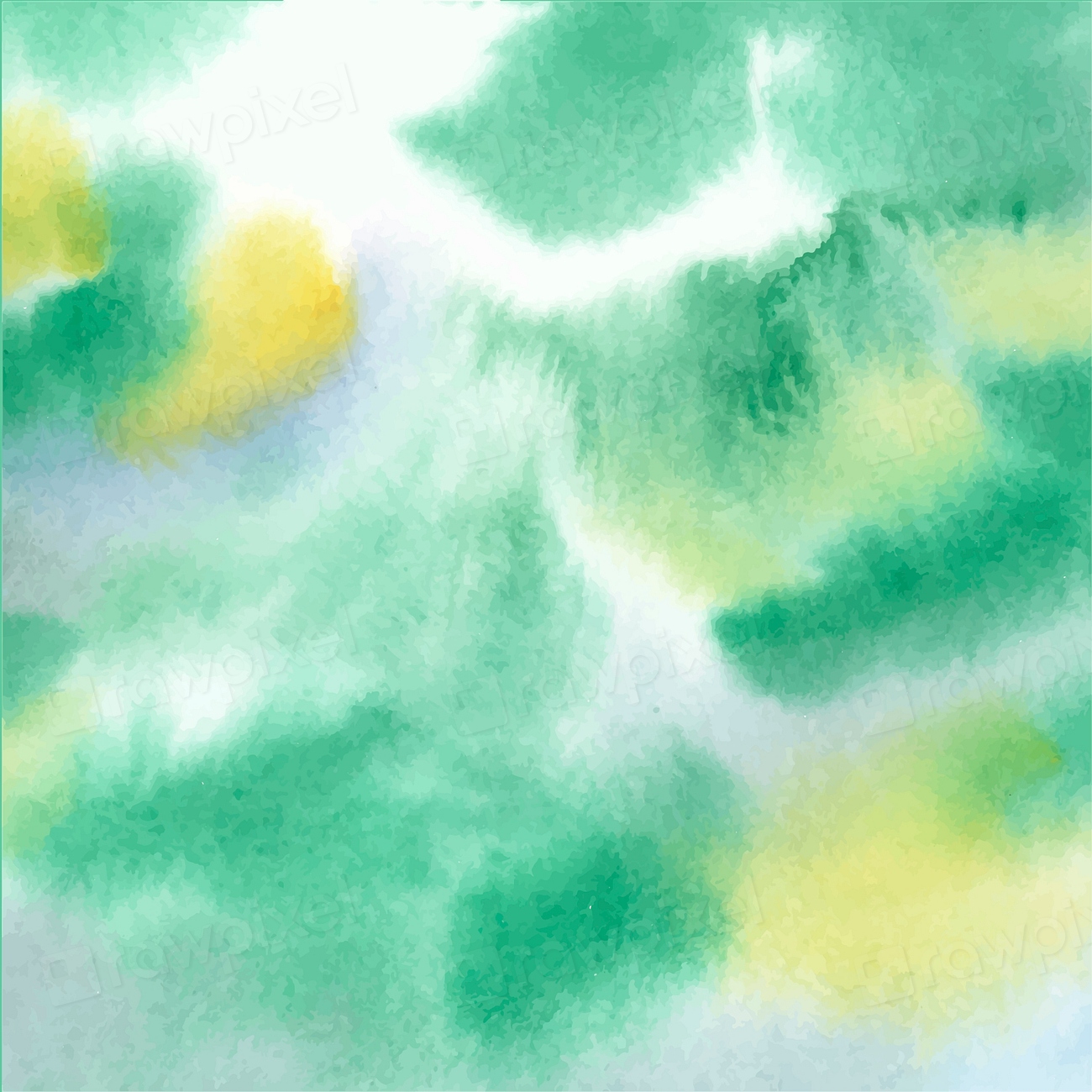 Abstract green watercolor stain texture | Free Vector - rawpixel