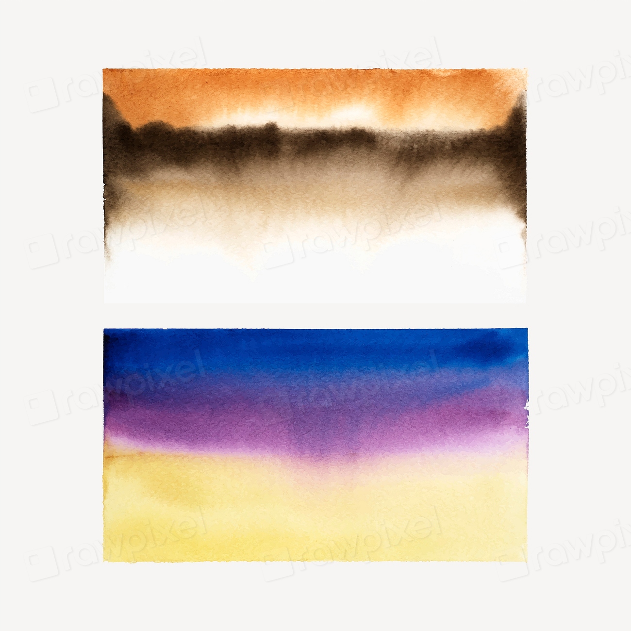 Abstract colorful watercolor stain texture | Free Vector - rawpixel